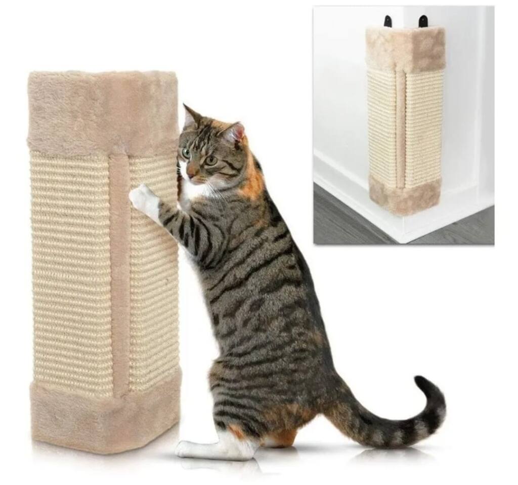 Rascador Para Gatos De Pared Esquinero Sillon/sofa - Angelesdelhogar
